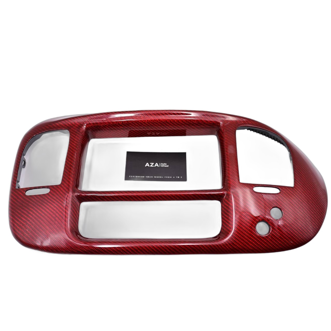1999-2004 Ford SVT Lightning F150 Surround Bezel Dash Panel RED CARBON ...